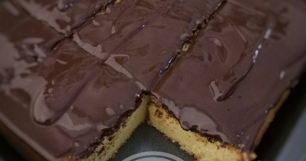 Resep sponge cake selai coklat simple rumahan enak dan mudah - Cookpad
