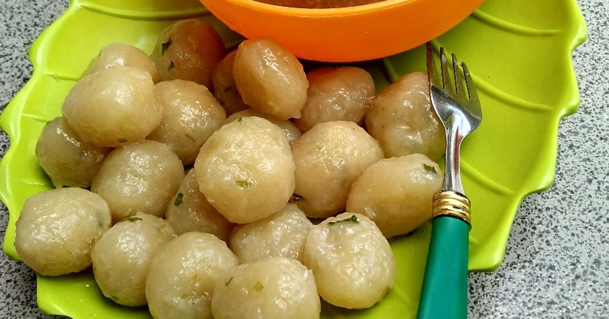 Resep Cilok Saos Kacang oleh QeyQey - Cookpad