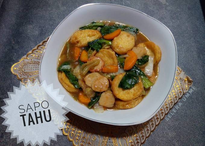 Resep Sapo Tahu oleh Selera Ummi - Cookpad
