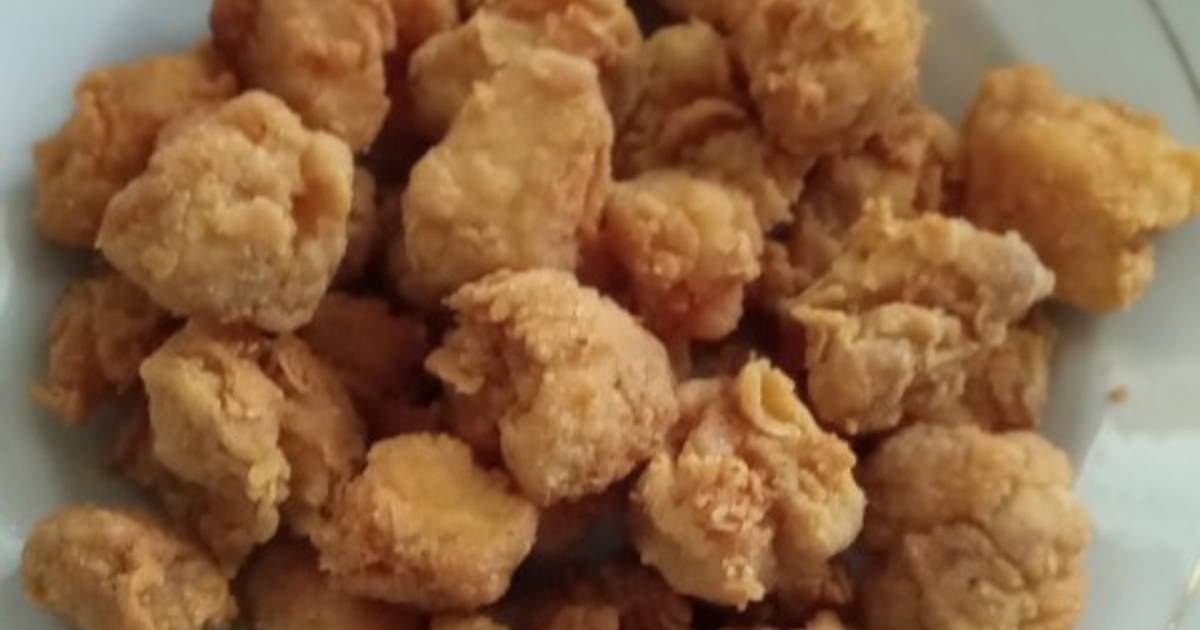 Resep Ayam popcorn oleh De' Rizz - Cookpad