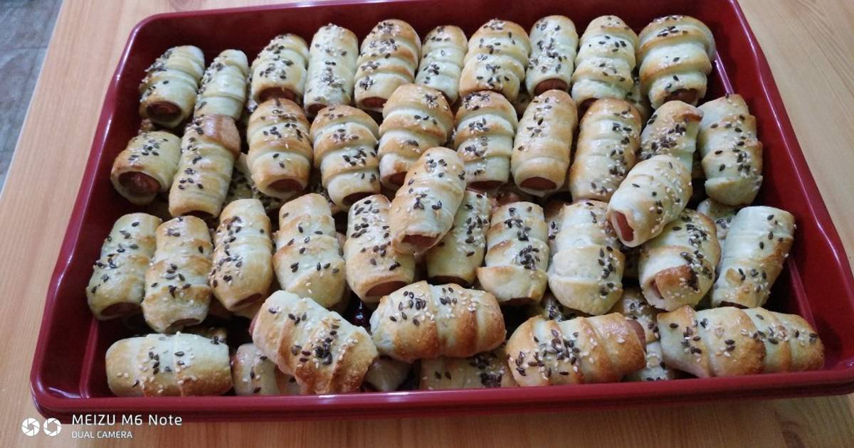 26 egyszerű és finom kelttészta virsli recept - Cookpad receptek