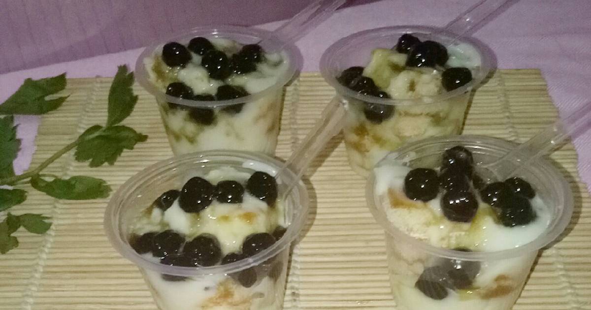 Resep Boba Dessert Cup oleh Icha Annisa Septiana - Cookpad