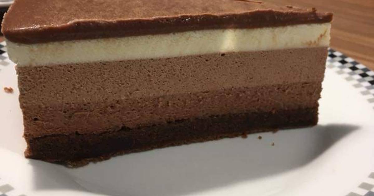 Entremet au 3 chocolats de Sucre&compagnie - Cookpad