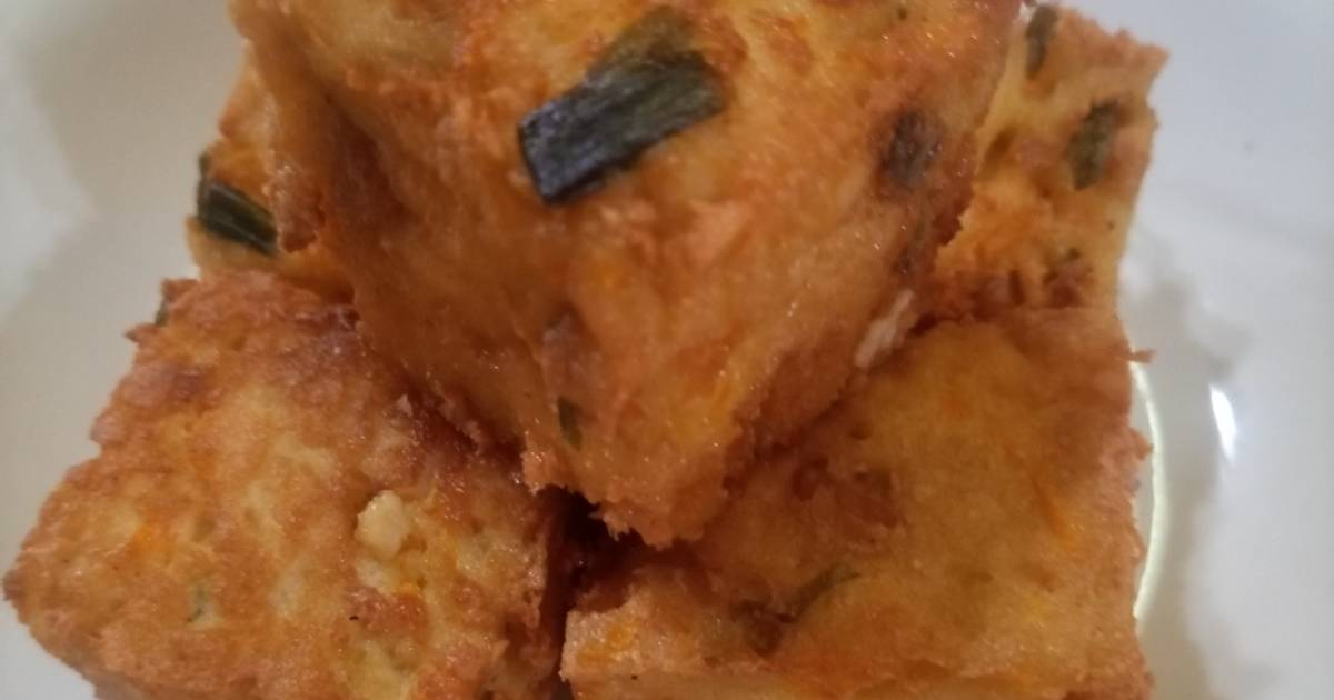 Resep Nugget tahu sosis tanpa tepung roti oleh tommy wiriadi putra - Cookpad