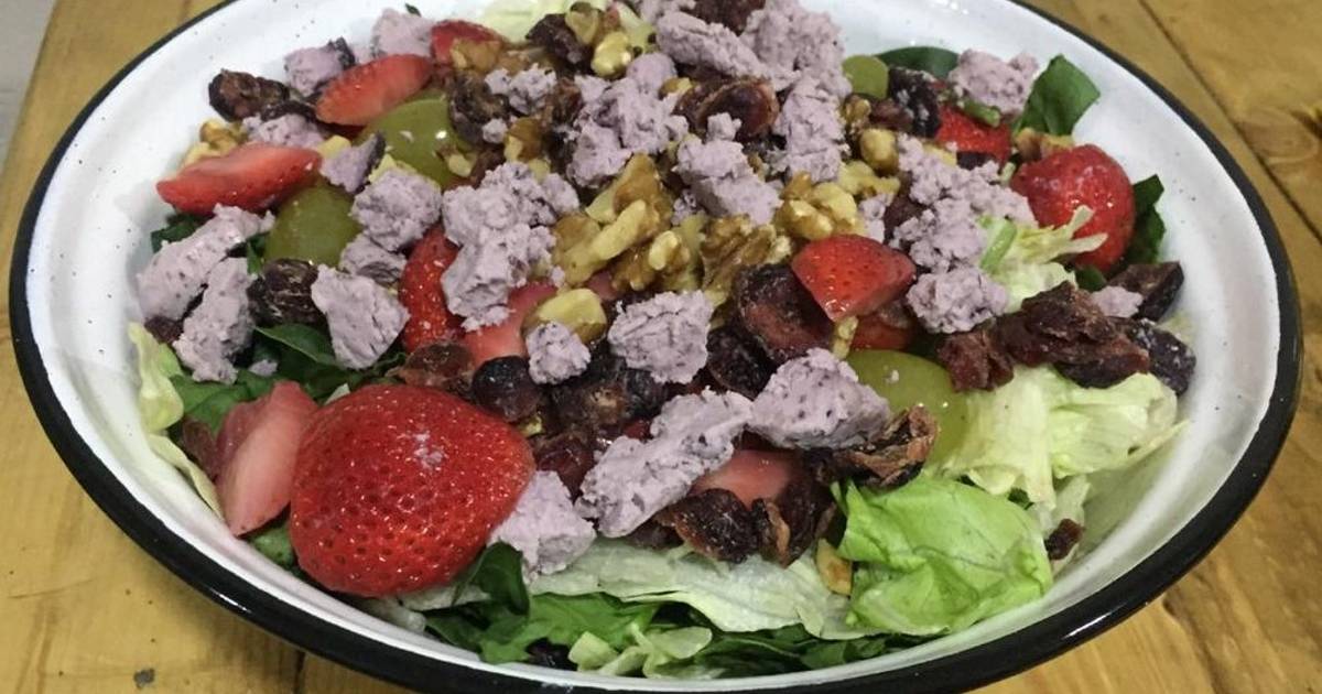Ensalada De Espinacas Con Nueces Y Arándanos 14 Recetas Caseras Cookpad