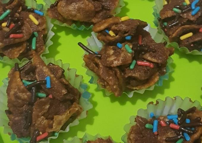Resep Corn Flakes Chocolate Simple oleh Zannita Faranny - Cookpad