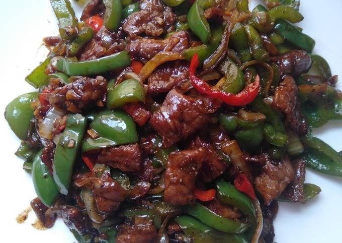 Resep Daging black paper oleh Amellia Eksan - Cookpad
