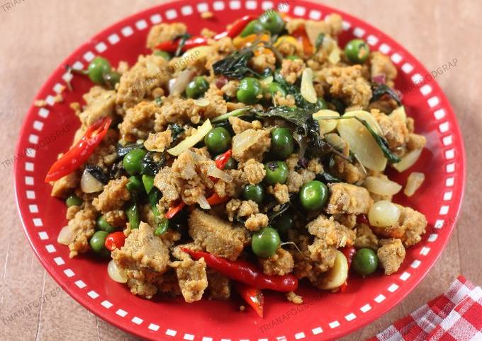 Resep Tumis Oncom Mercon oleh Triana Fitria Dewi - Cookpad