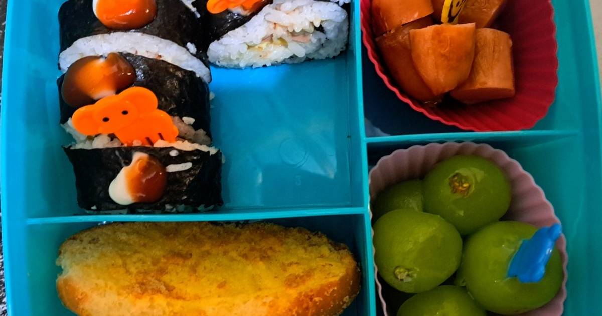 Resep Sushi Simpel Bekal Bocil oleh wahyu widiastuti - Cookpad
