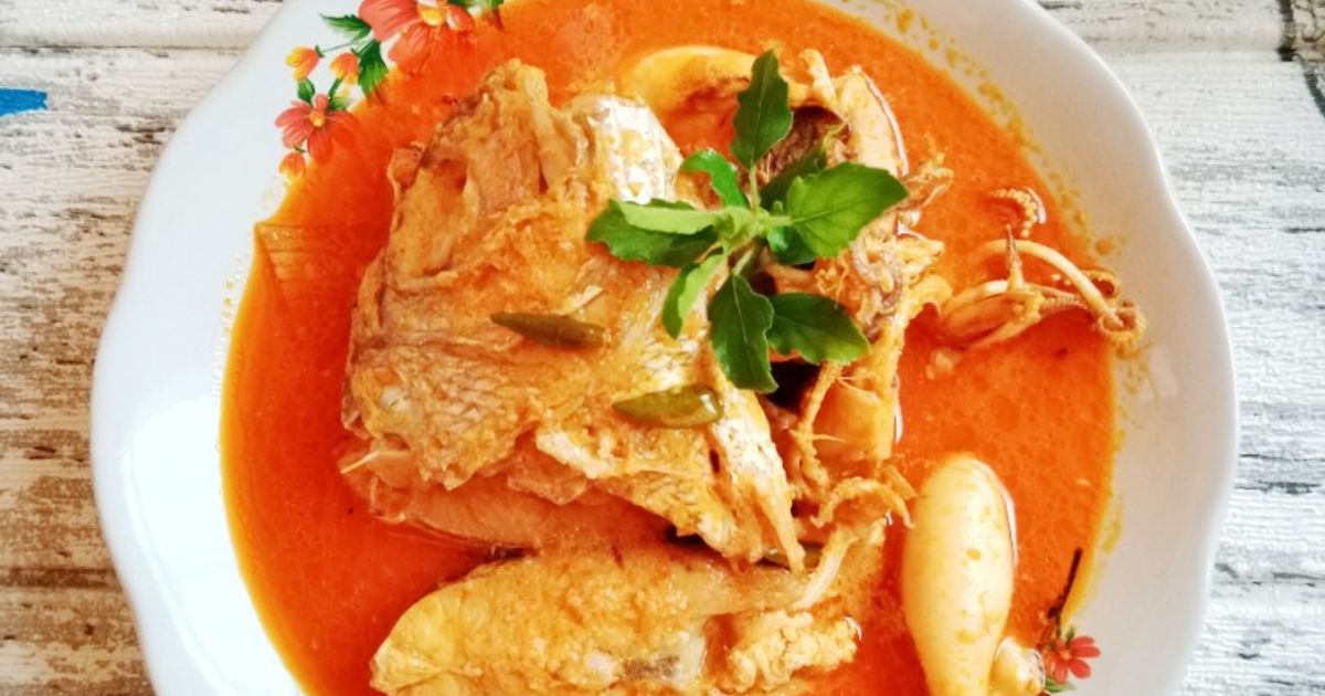 Resep Mangut Ikan Capa Dan Cumi oleh KasMira - Cookpad
