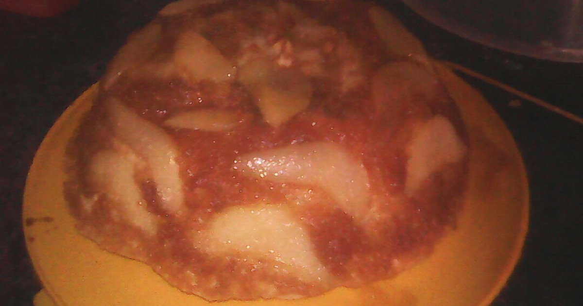 Torta Acaramelada De Pera Invertida🍐 (Microondas) Receta de Ferroyal ...