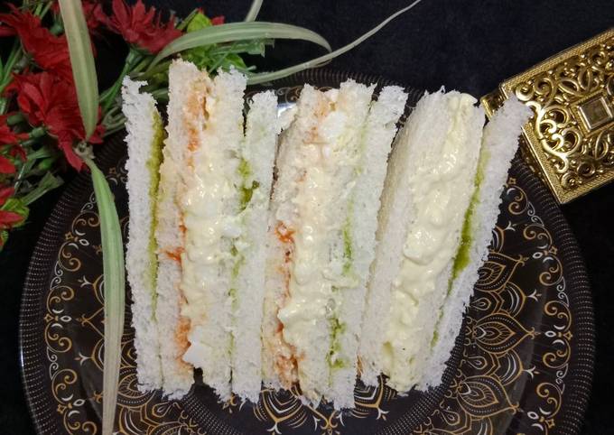 Triple Thread Sandwich 🥪 Recipe by Kiran Asghar - Cookpad