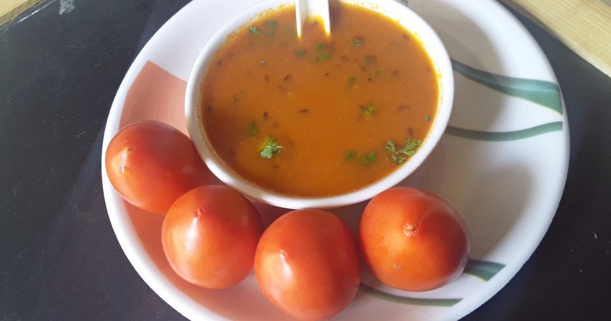Tomato Shorba Recipe by Rohini Rathi - Cookpad