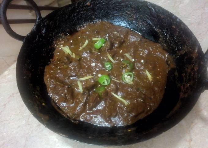 Beef Karahi Kaleji Recipe by Uzma Latif - Cookpad