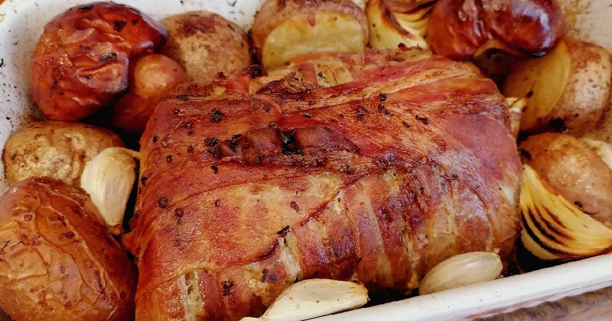 35 egyszerű és finom egyben sült karaj recept - Cookpad receptek
