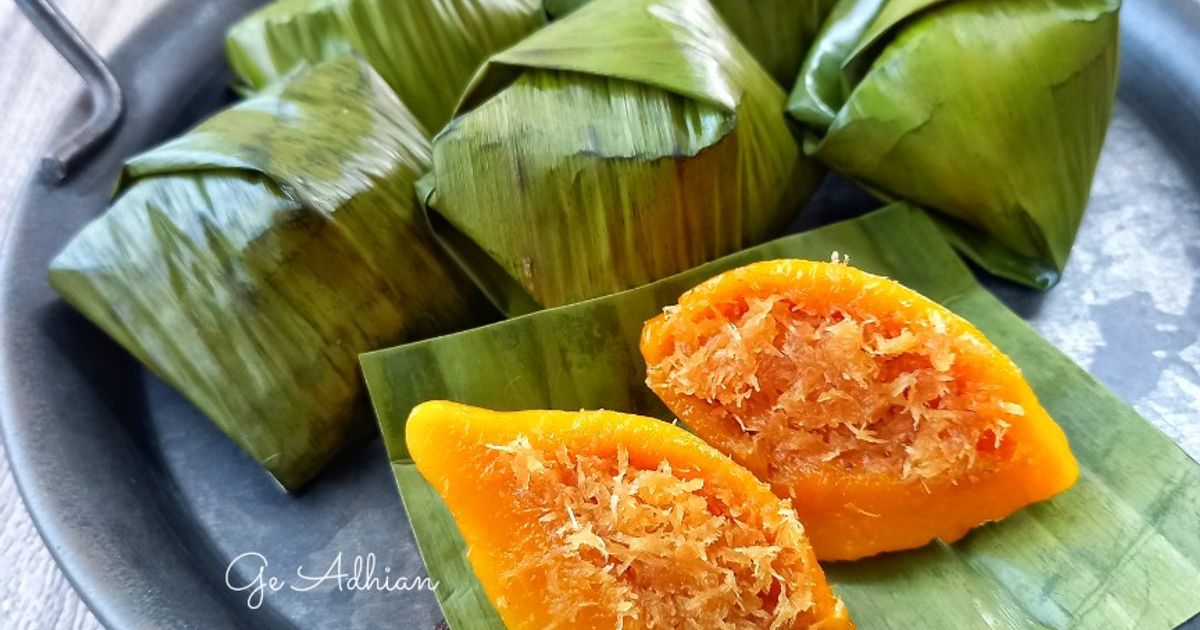 Resep kue mendut labu kuning rumahan enak dan mudah - Cookpad