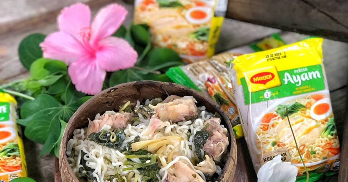 Resipi Manok Pansoh Maggi oleh Salina Jalaludin - Cookpad