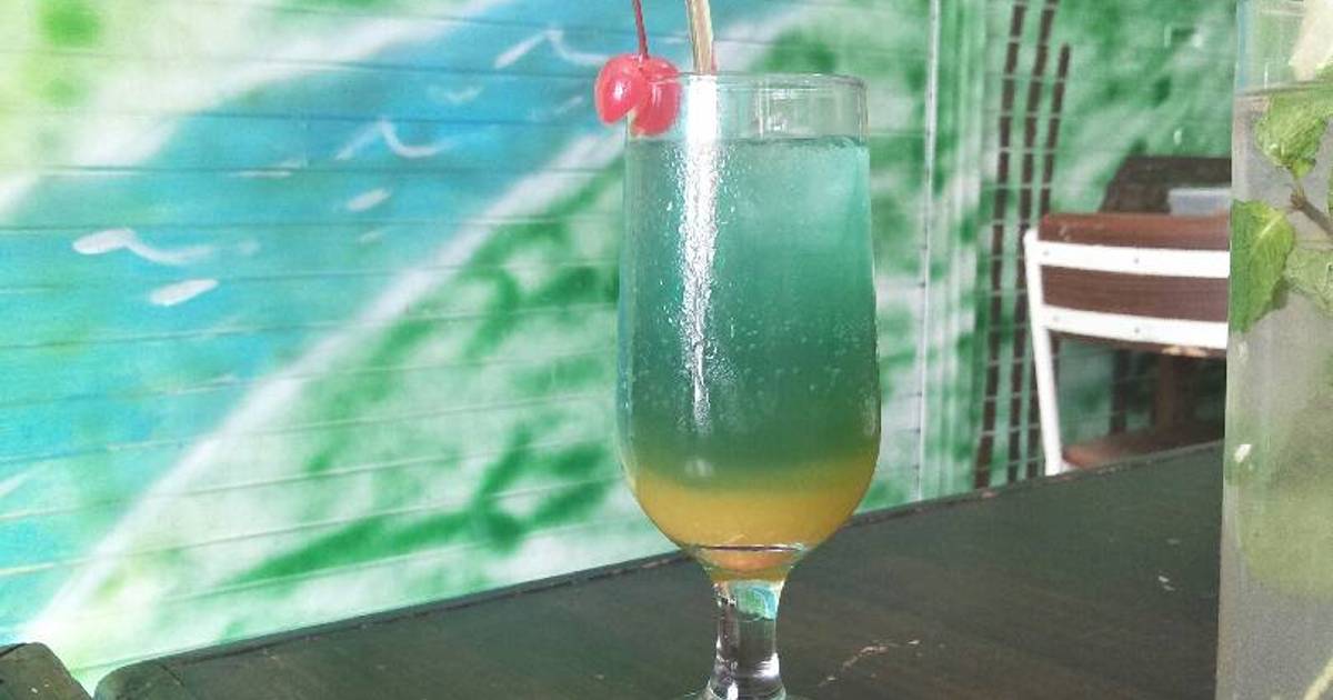 Resep Blue Ocean Mocktail oleh Evi Ariani Safitri - Cookpad