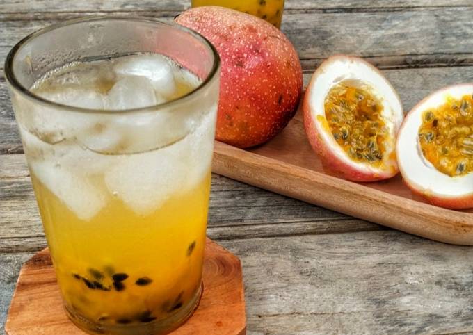 Resep Es Markisa (Passion Fruit) oleh Norma Rizky - Cookpad