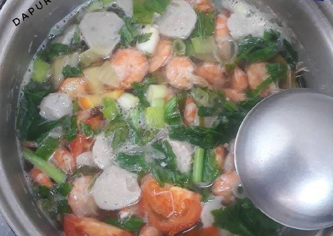 Resep Sup Udang Sayuran oleh Dapur NabHit - Cookpad