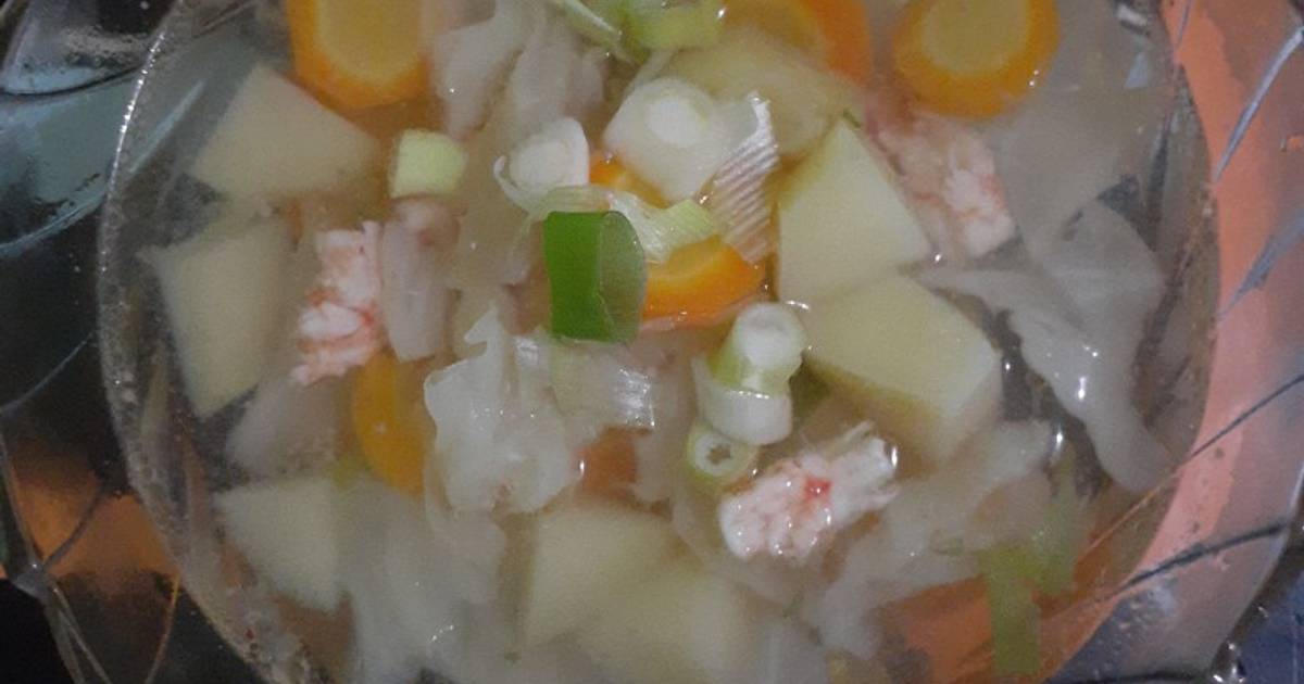 Resep Sayur Sup Kol Udang #no MSG oleh Nurwahida Mogana - Cookpad