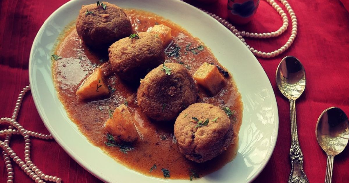 Dustu Biswas দ্বারা কাঁচকলার কোফ্তা(কোপ্তা)কারি(Kackolar Kofta Curry ...