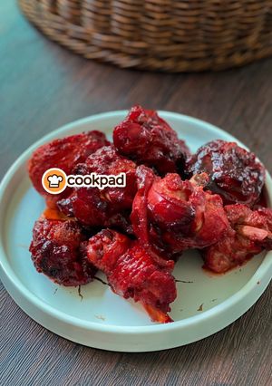 Resipi Chinese Bbq Chicken / Halal Char Siew Chicken / Ayam Merah ...