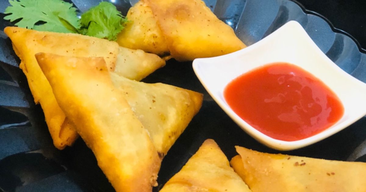 Whosaynas Veggies And Bean Sprouts Samosas Recipe by Husseina Nazir ...