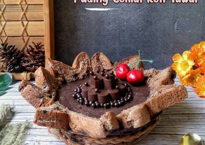 Resep Puding Roti Tawar Coklat Oleh Ayu Mama Aura Cookpad