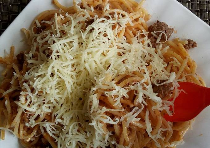 Resep Spaghetti Bolognese ala WeJe #46 oleh WJ's Kitchen - Cookpad