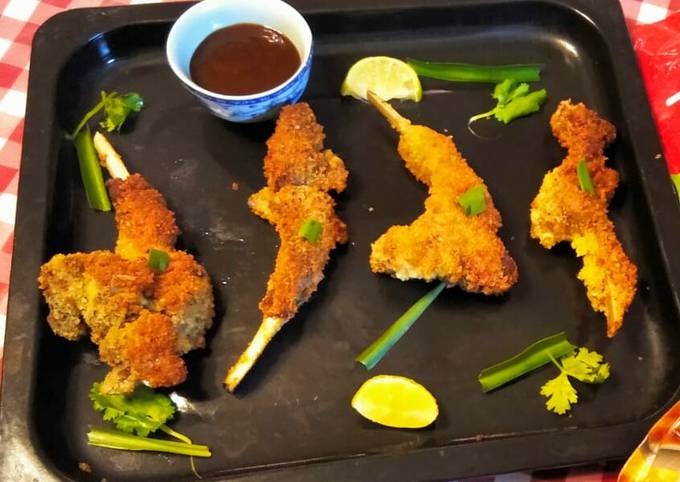 Fried Mutton Chops Recipe by Adeya - Cookpad