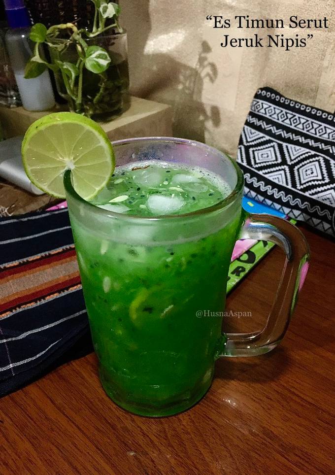 Resep Es Timun Serut Jeruk Nipis oleh Husna Aspan - Cookpad