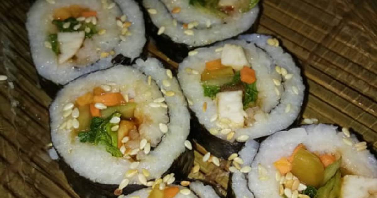 Resep Kimbab korea homemade oleh laili - Cookpad