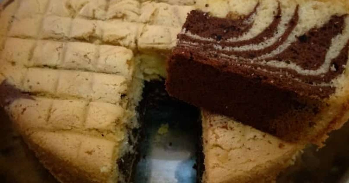 40 resep bolu zebra jadul enak dan mudah - Cookpad
