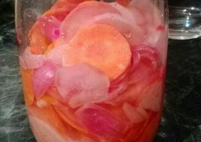 Encurtido de nabo #1 Receta de Diana Cordero- Cookpad