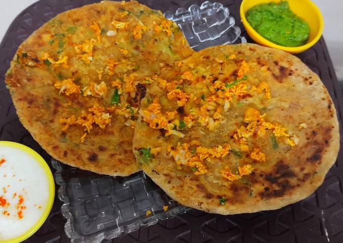 Namrata sumit દ્વારા રેસીપી પાપડ ચુરી પરાઠા (Papad Churi Paratha Recipe ...
