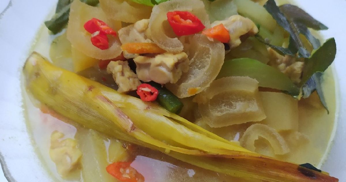 Resep Lodeh Cecek Tempe Tahu Dan Manisa oleh Wardatul Jannah - Cookpad