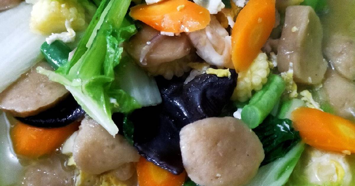102 resep capcay bakso instant enak dan mudah - Cookpad