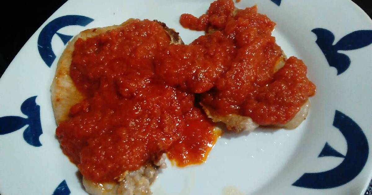 Chuleta entomatada - 6 recetas caseras- Cookpad