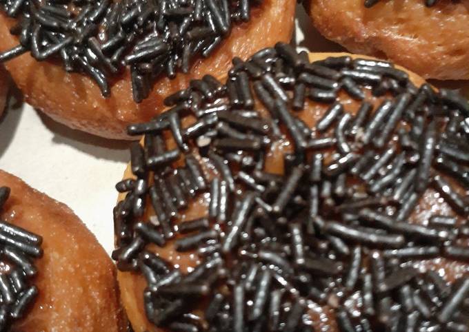 Resep Donat Simple Tanpa Telur oleh Sundari Mulya - Cookpad