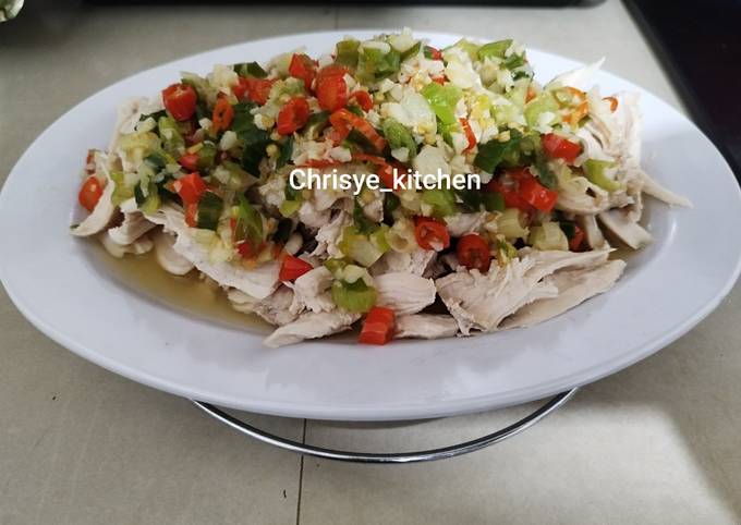 Resep Ayam rebus suwir oleh Chrisye Natalia Rachman - Cookpad