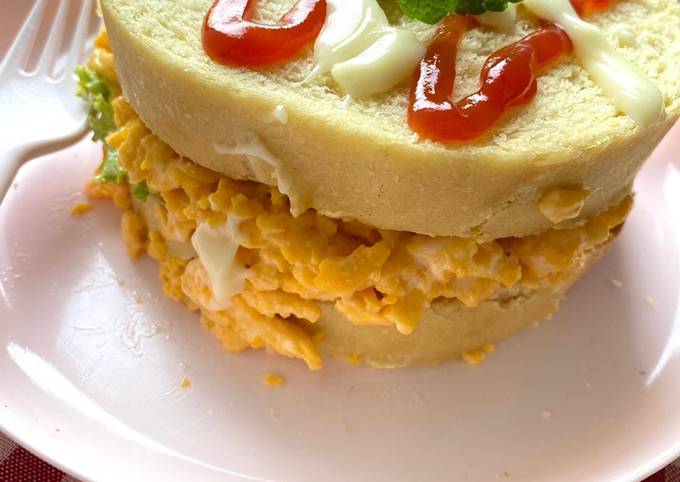 Resep Tamago Sando oleh Rini Dwi Astuti - Cookpad
