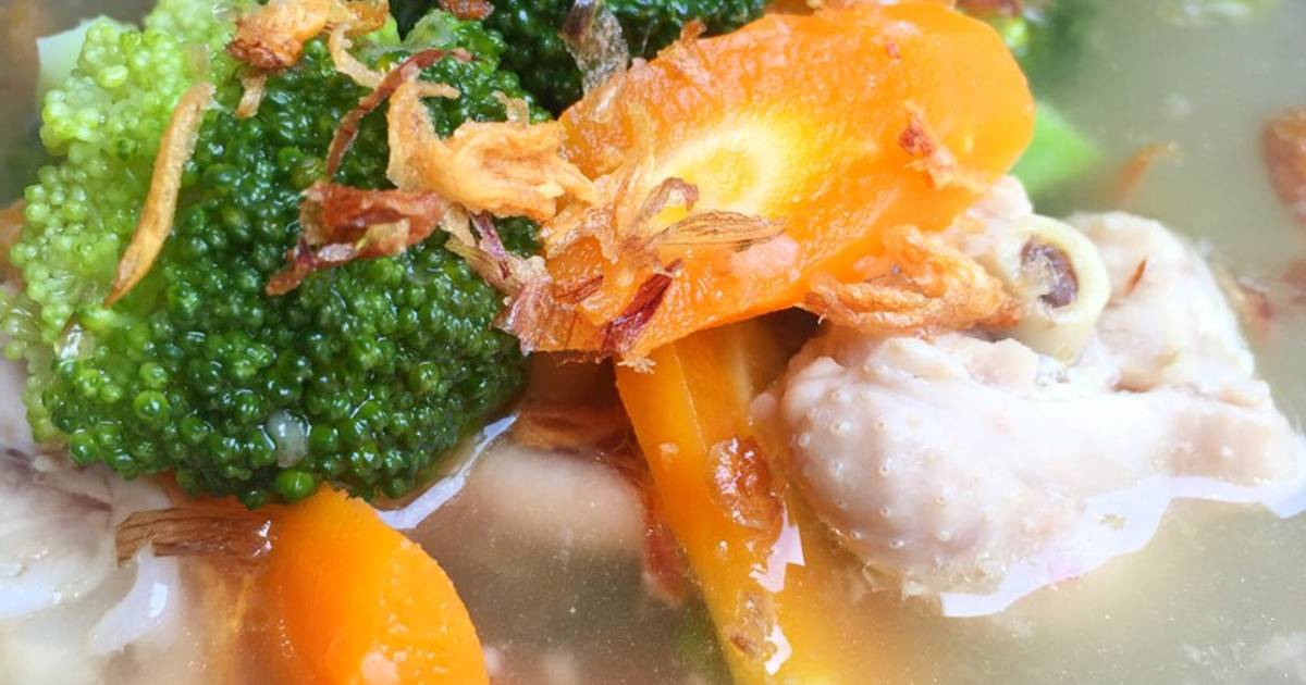 3.898 resep sup brokoli wortel enak dan mudah - Cookpad