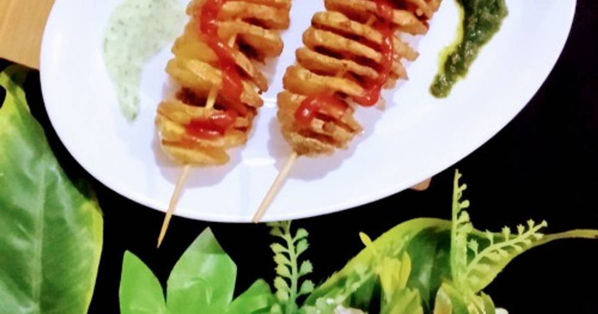 Potato spiral Recipe by Sheenay Khan - Cookpad