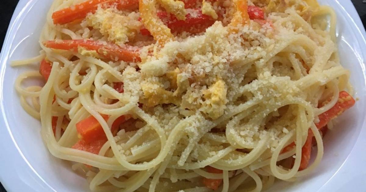 Fideos con verduras Receta de Melisa Masero- Cookpad