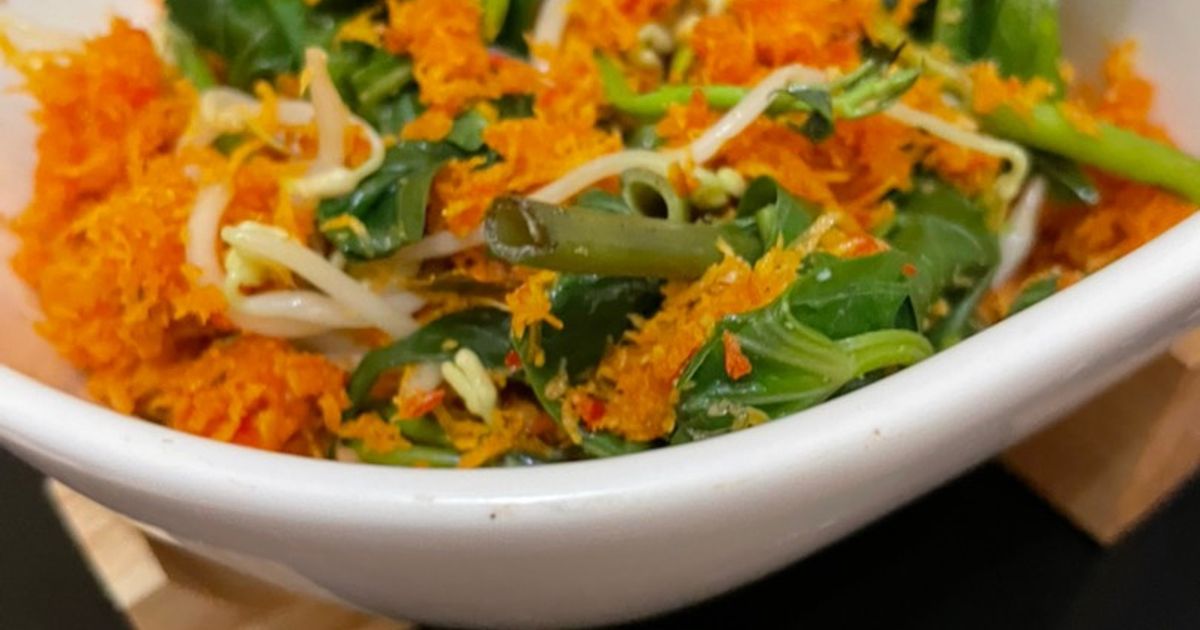 Resep Urap Urap Sayur Jawa Timur oleh Endra Puspita - Cookpad