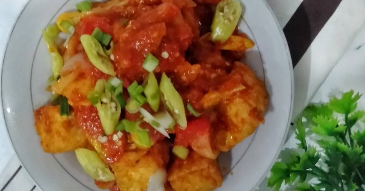 Resep Balado Tahu Bandung oleh farida Sulthan 🇮🇩 (IG. Malika02782) - Cookpad