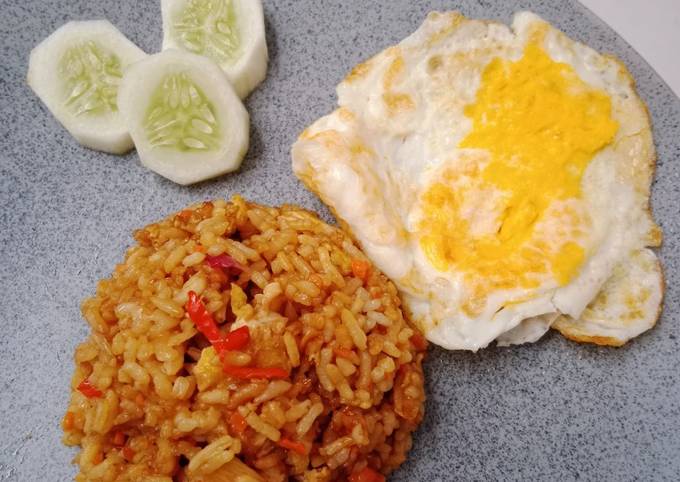 Resep Nasi Goreng Kampung Simpel oleh eka prihamdhani - Cookpad