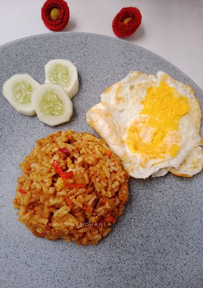Resep Nasi Goreng Kampung Simpel oleh eka prihamdhani - Cookpad