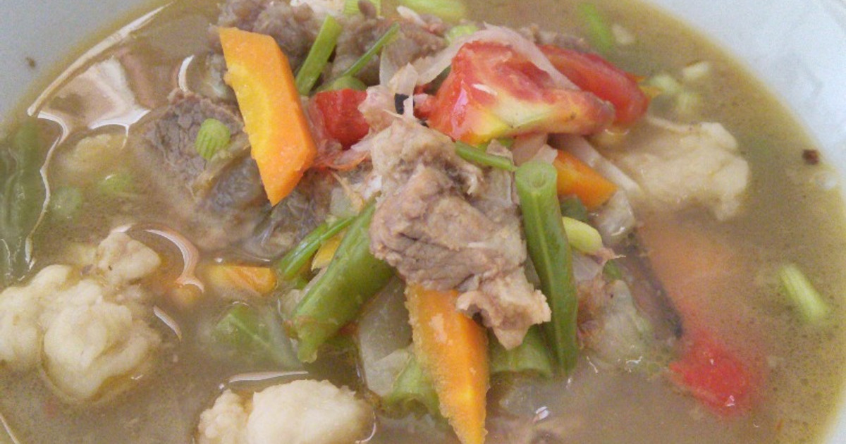 Resep Asem Asem Balungan & Tetelan Sapi Bumbu Uleg oleh Bunda Luqman's ...